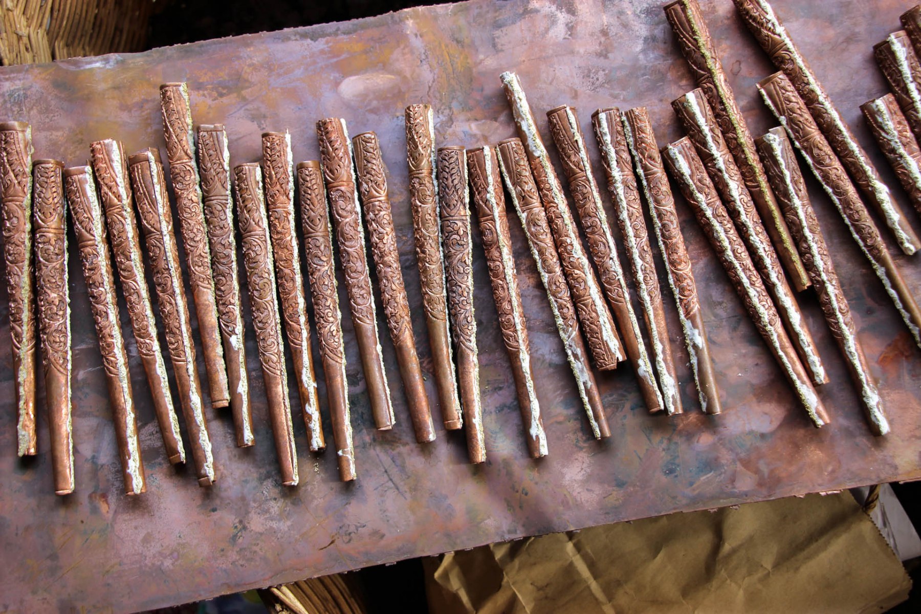 Silver Statues - Fair Trade Village