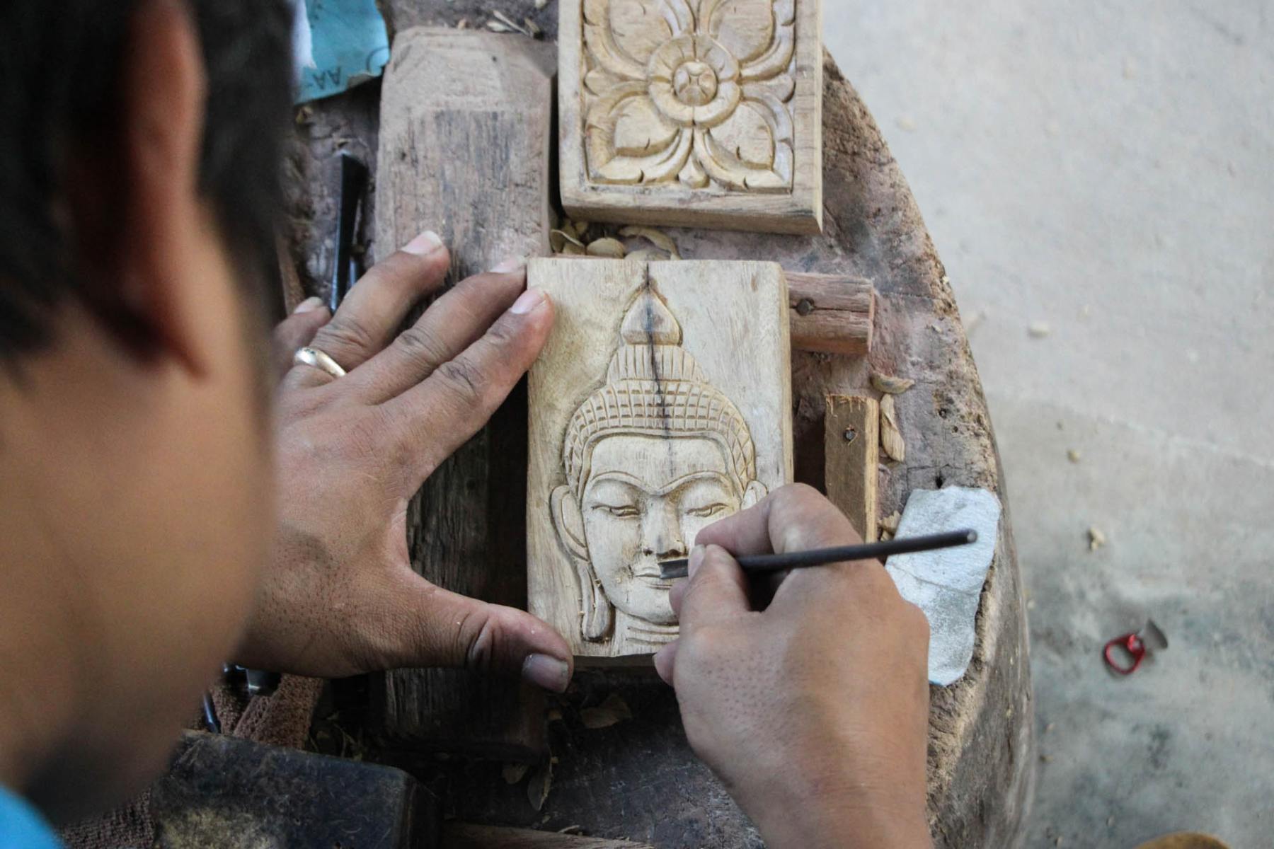 Wood Carving - Fair Trade Village